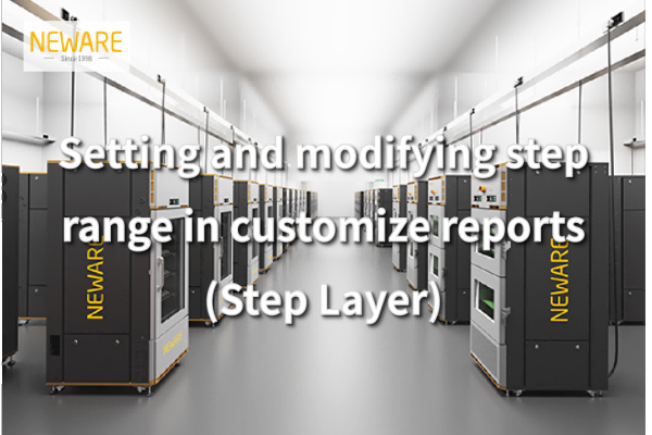Setting And Modifying Step Range In Customize Reports Step Layer 9110